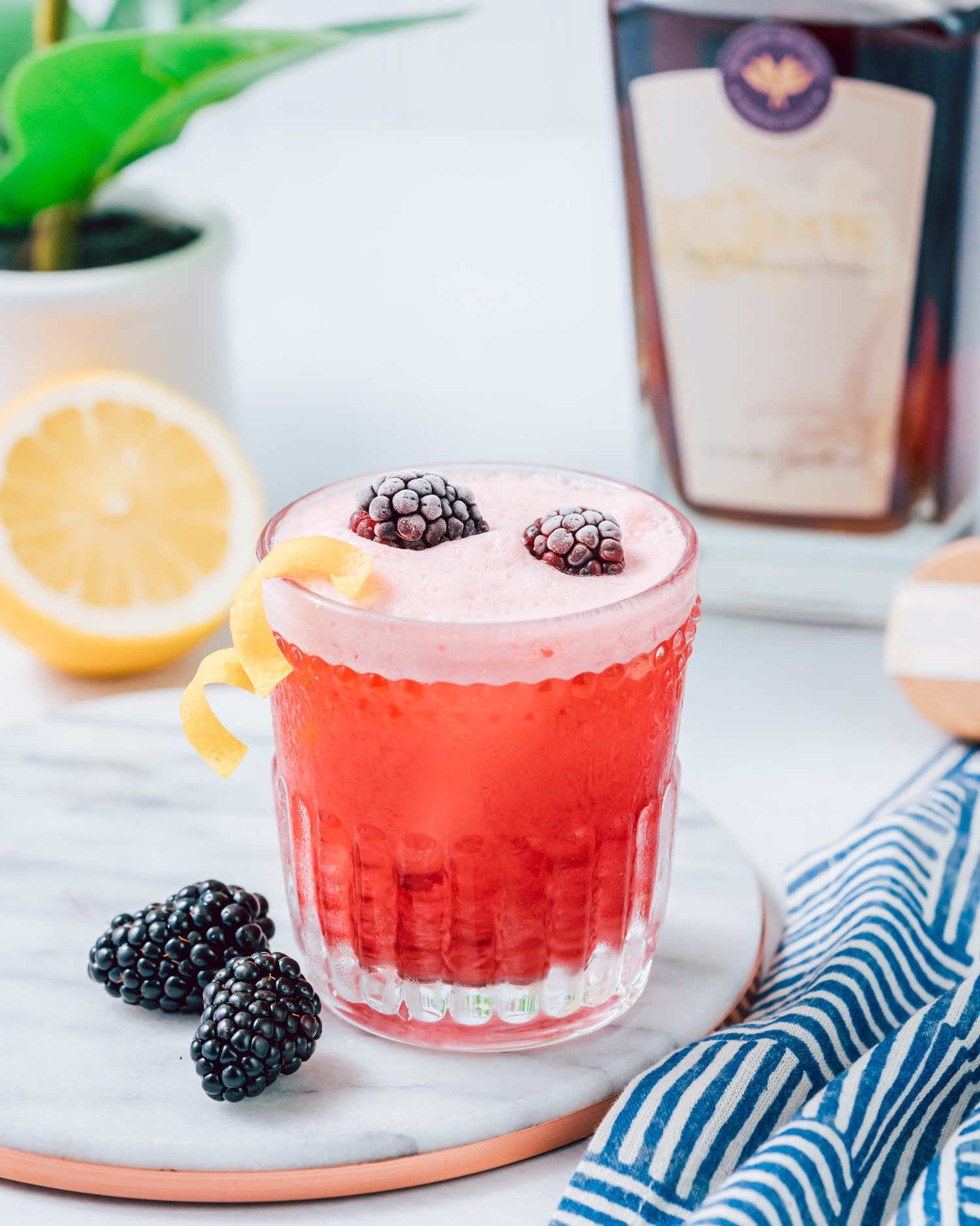 Blackberry Tea Vodka Sour + Chat with Curate Spirits Founder - The ...