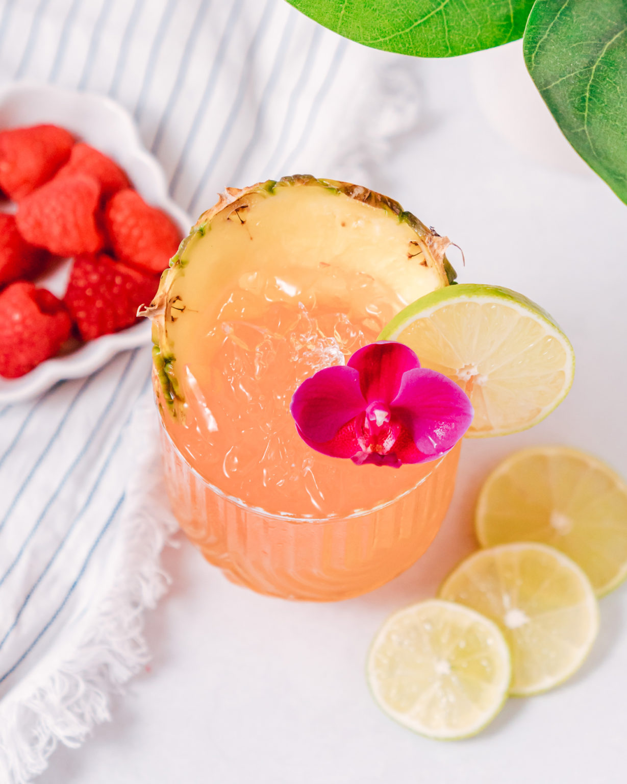 Aloha Rum Punch - The Social Sipper