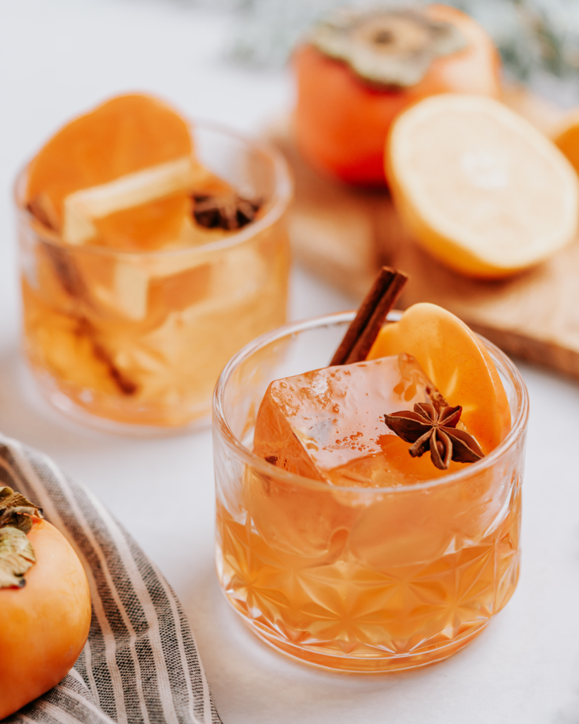 Persimmon & Citrus Old Fashioned - The Social Sipper