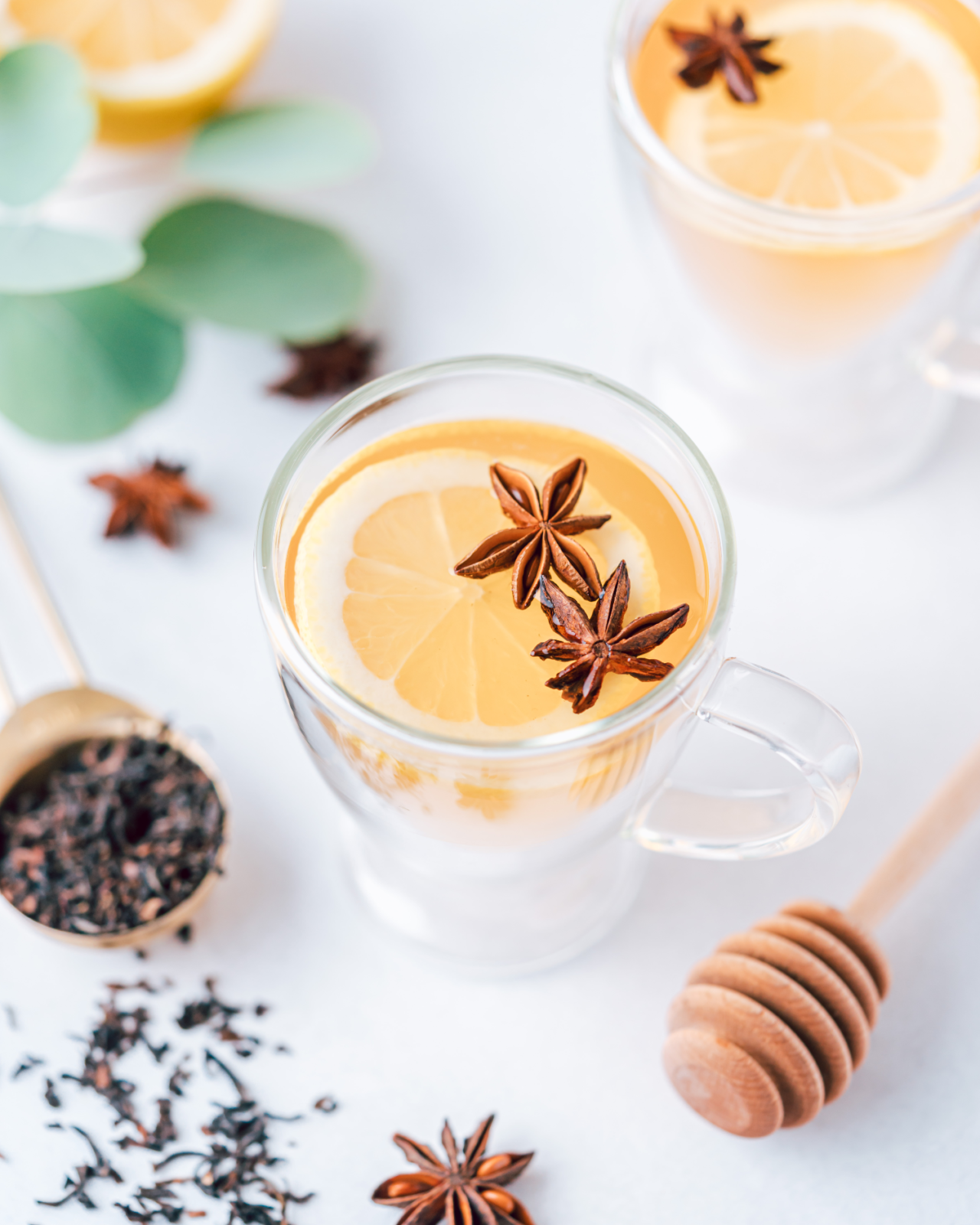 Oolong Tea Moonshine Hot Toddy - The Social Sipper