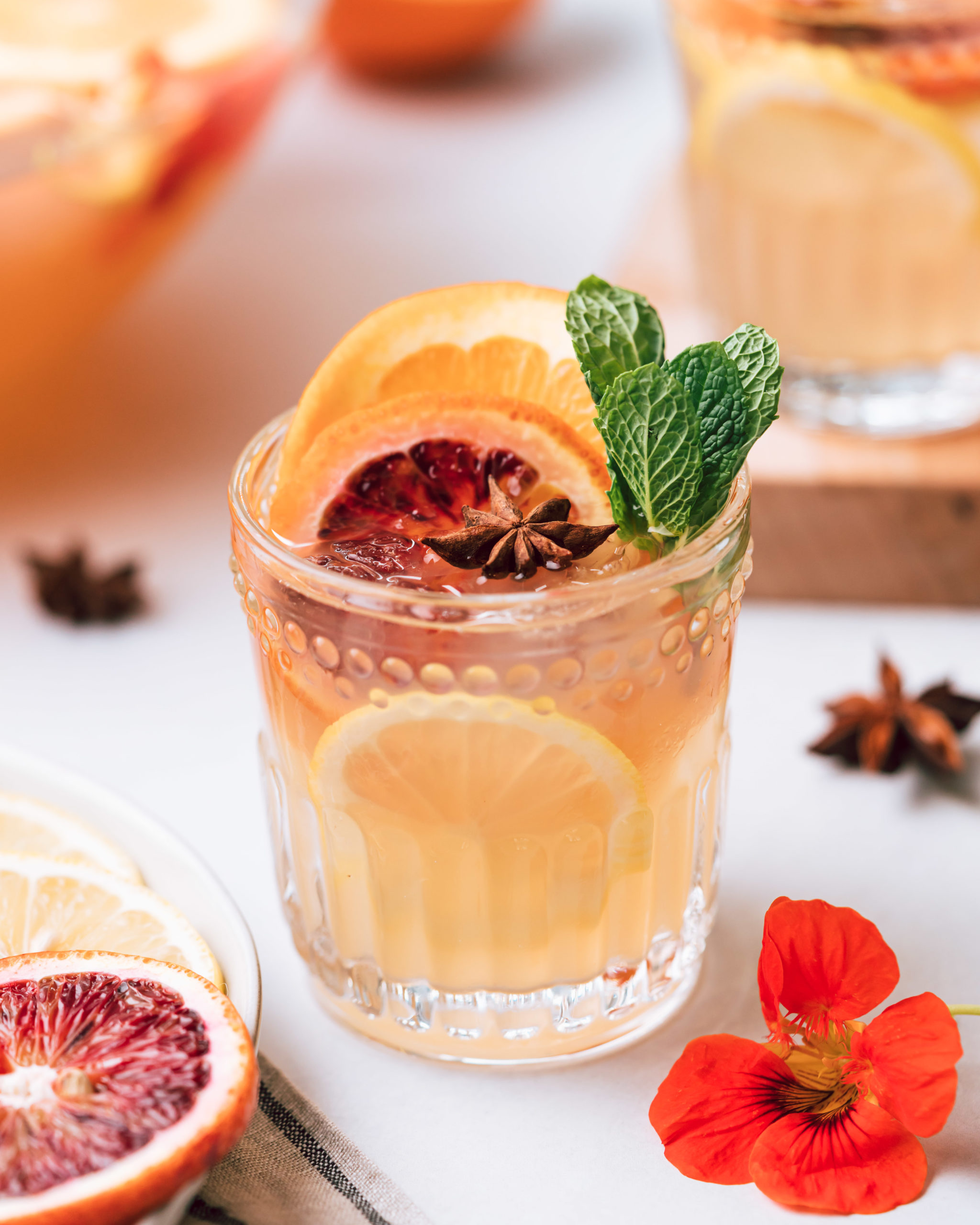 Citrus Rum Punch - The Social Sipper