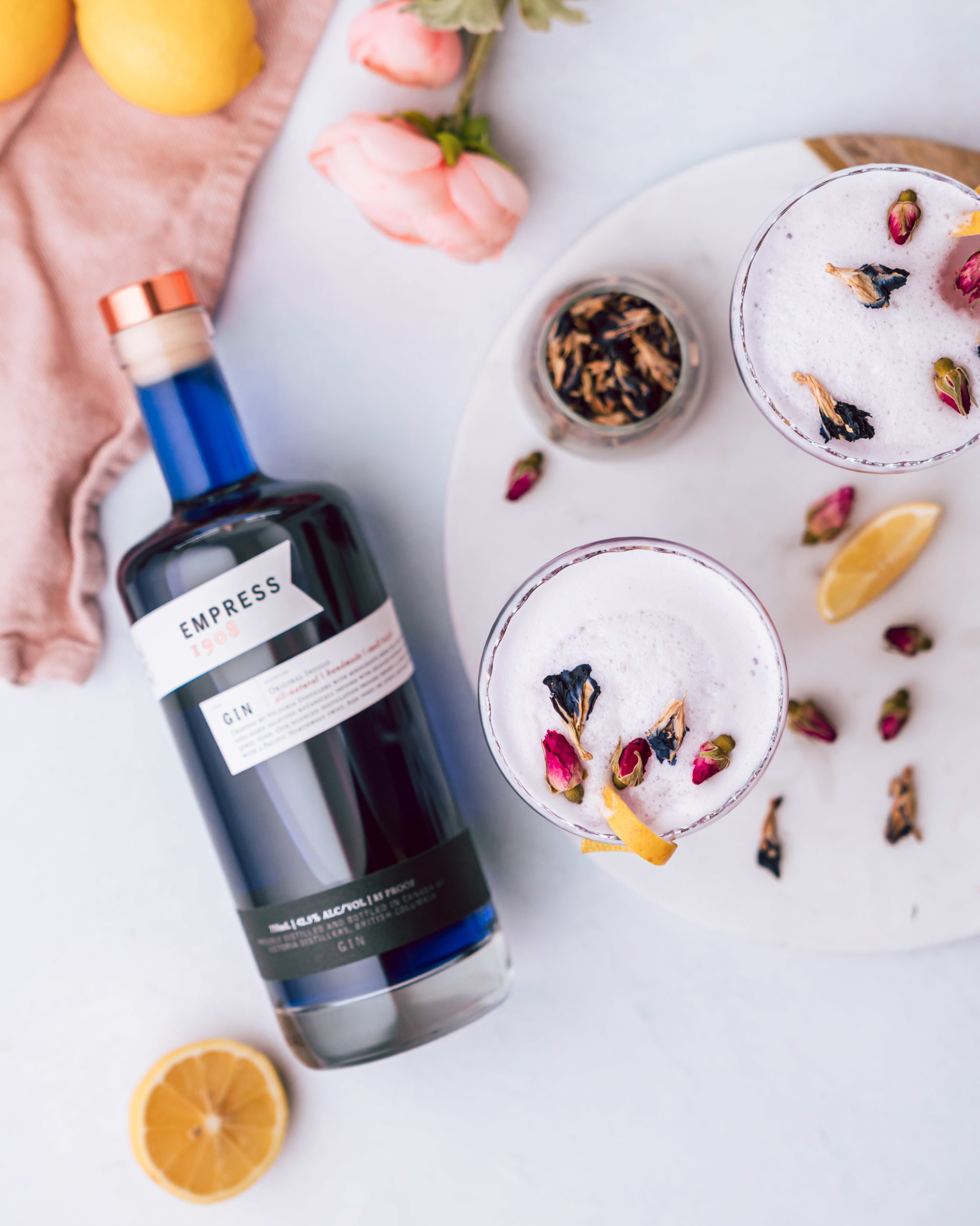 Garden Gin Sour - The Social Sipper