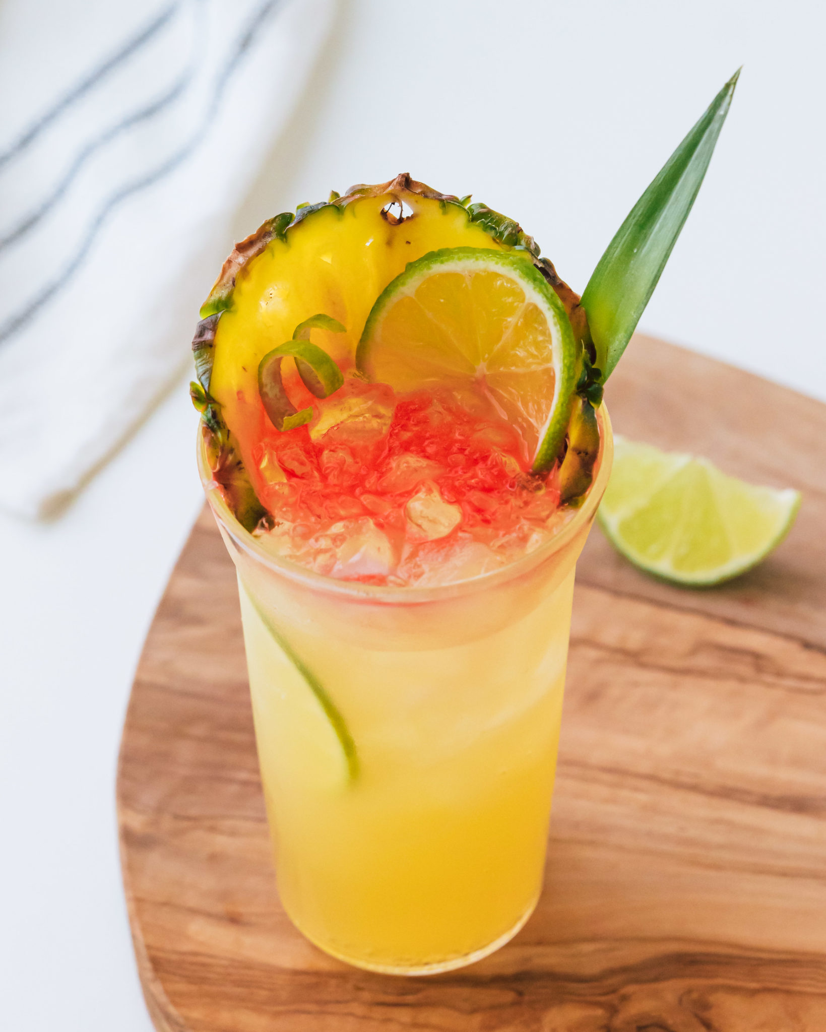 Easy Pineapple Gin and Tonic Cocktail Recipe - The Social Sipper