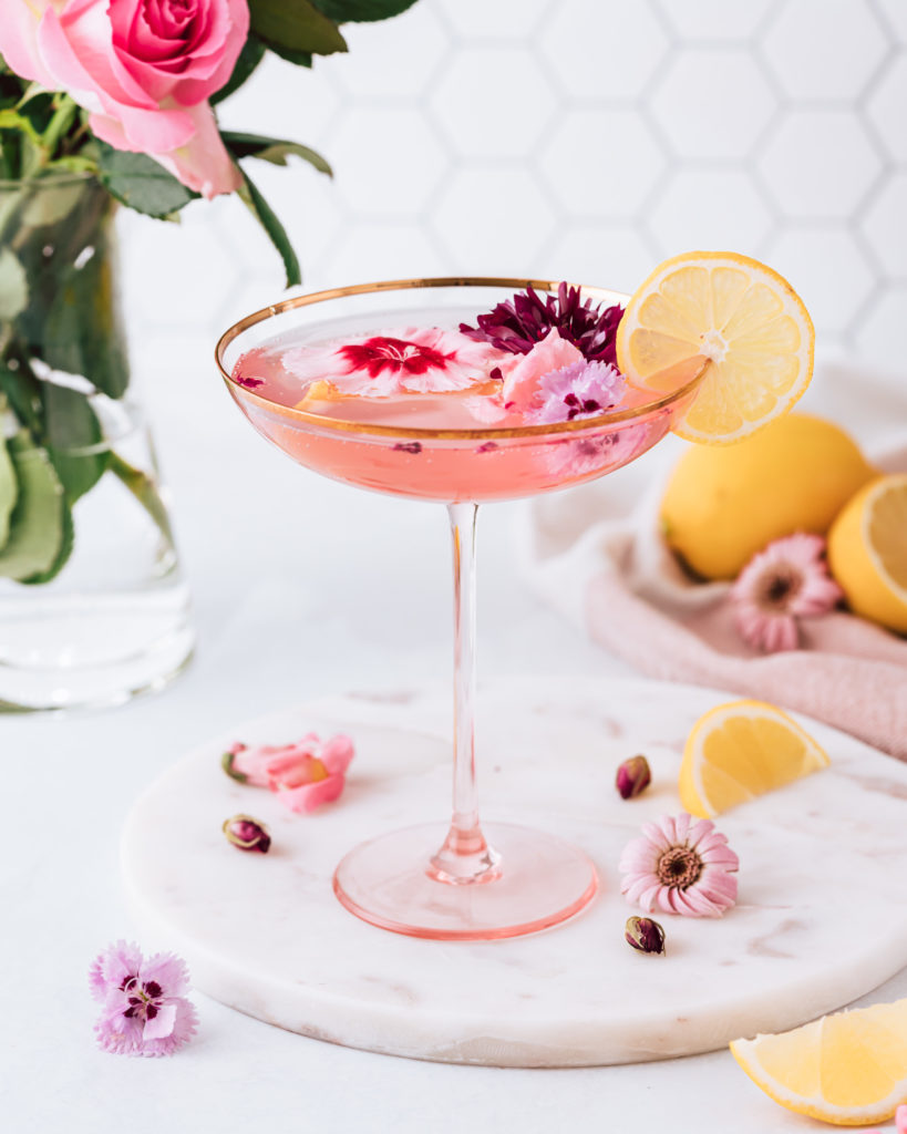 Mother’s Day Mocktail: Blossoming Lemon Mocktail - The Social Sipper