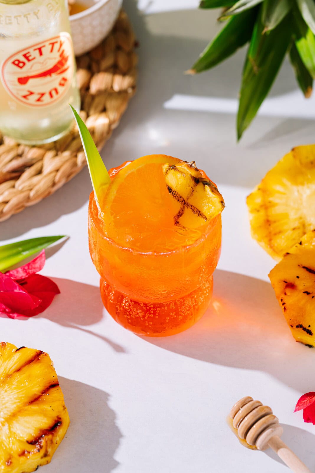 Grilled Pineapple Aperol Tonic | The Social Sipper