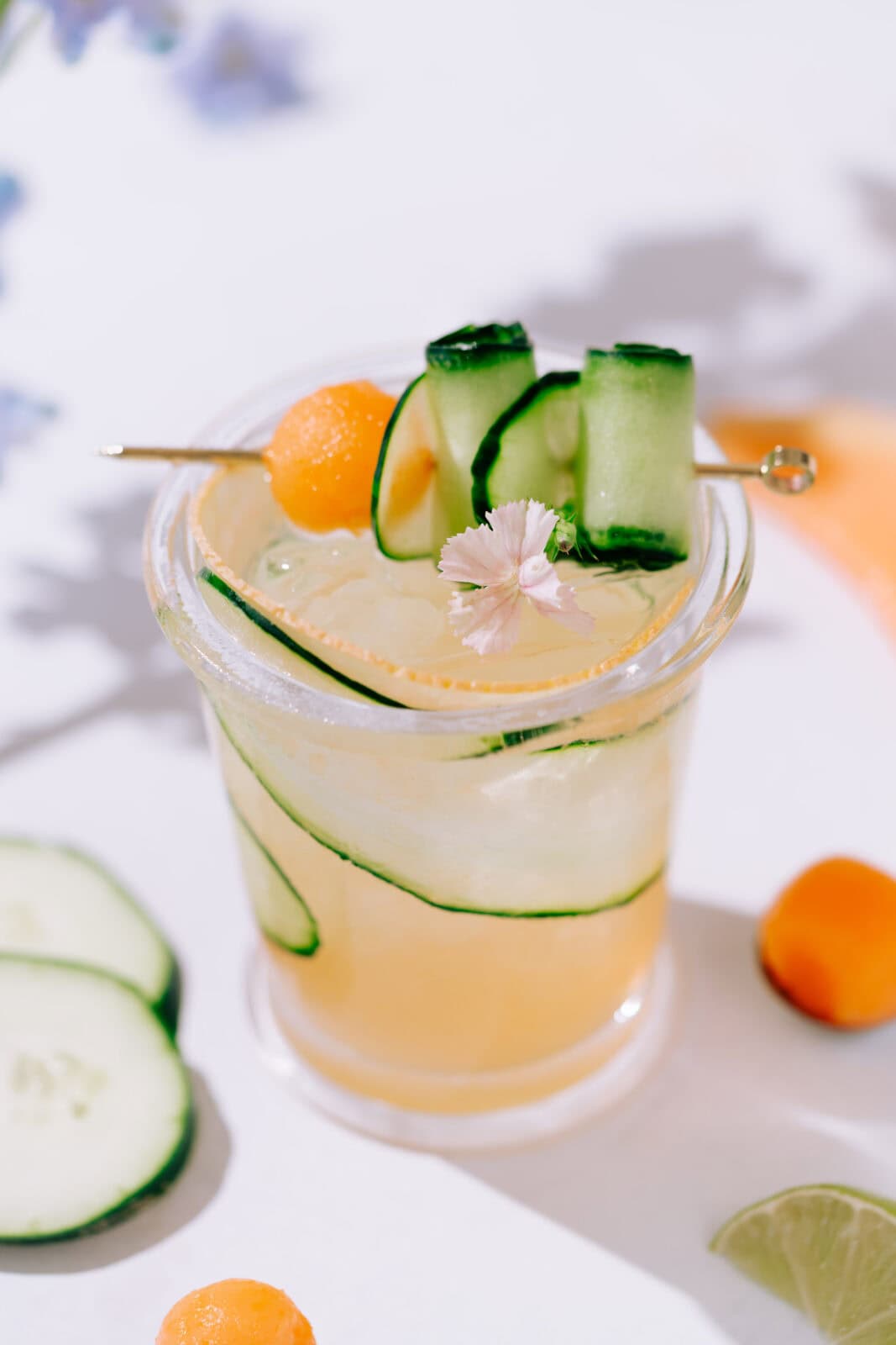 Sipping Summer: The Cucumber Melon Cocktail - The Social Sipper