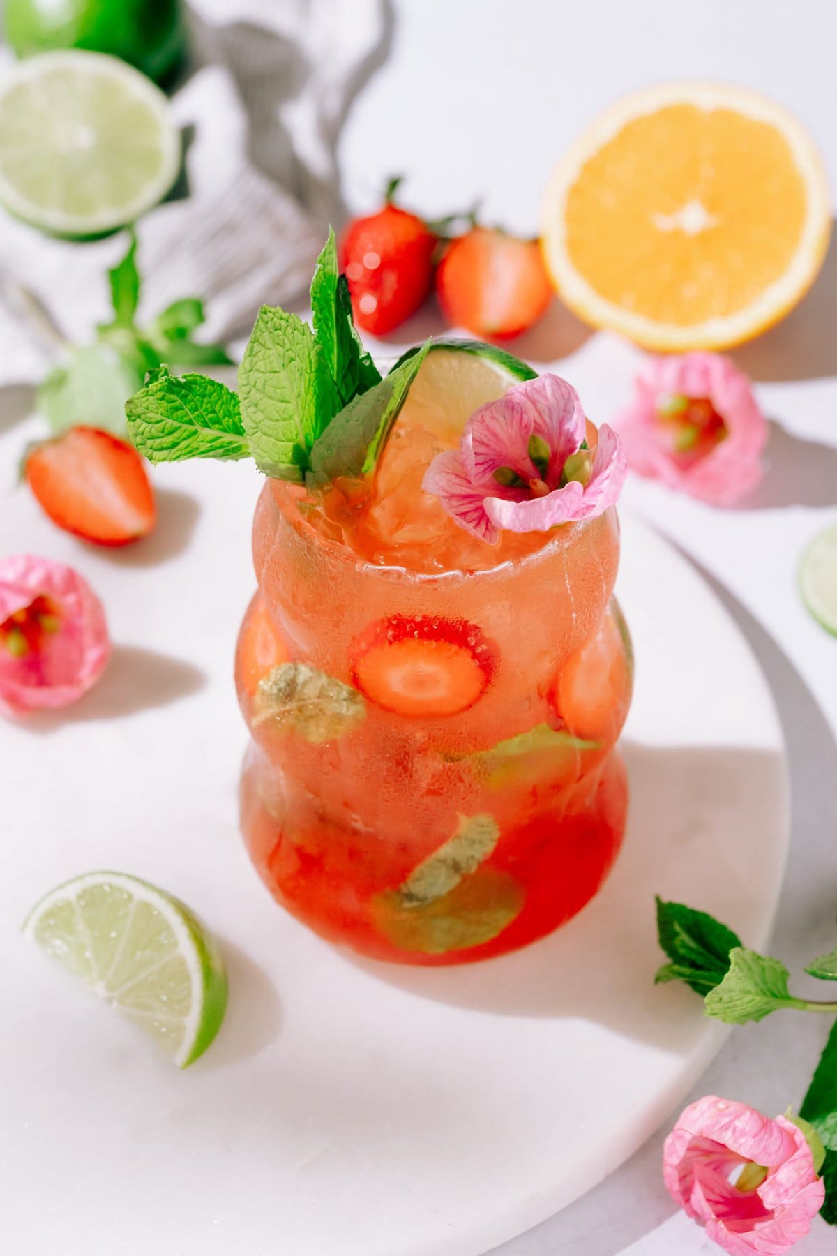 Amoretti Tropical Mojito Cocktail - The Social Sipper
